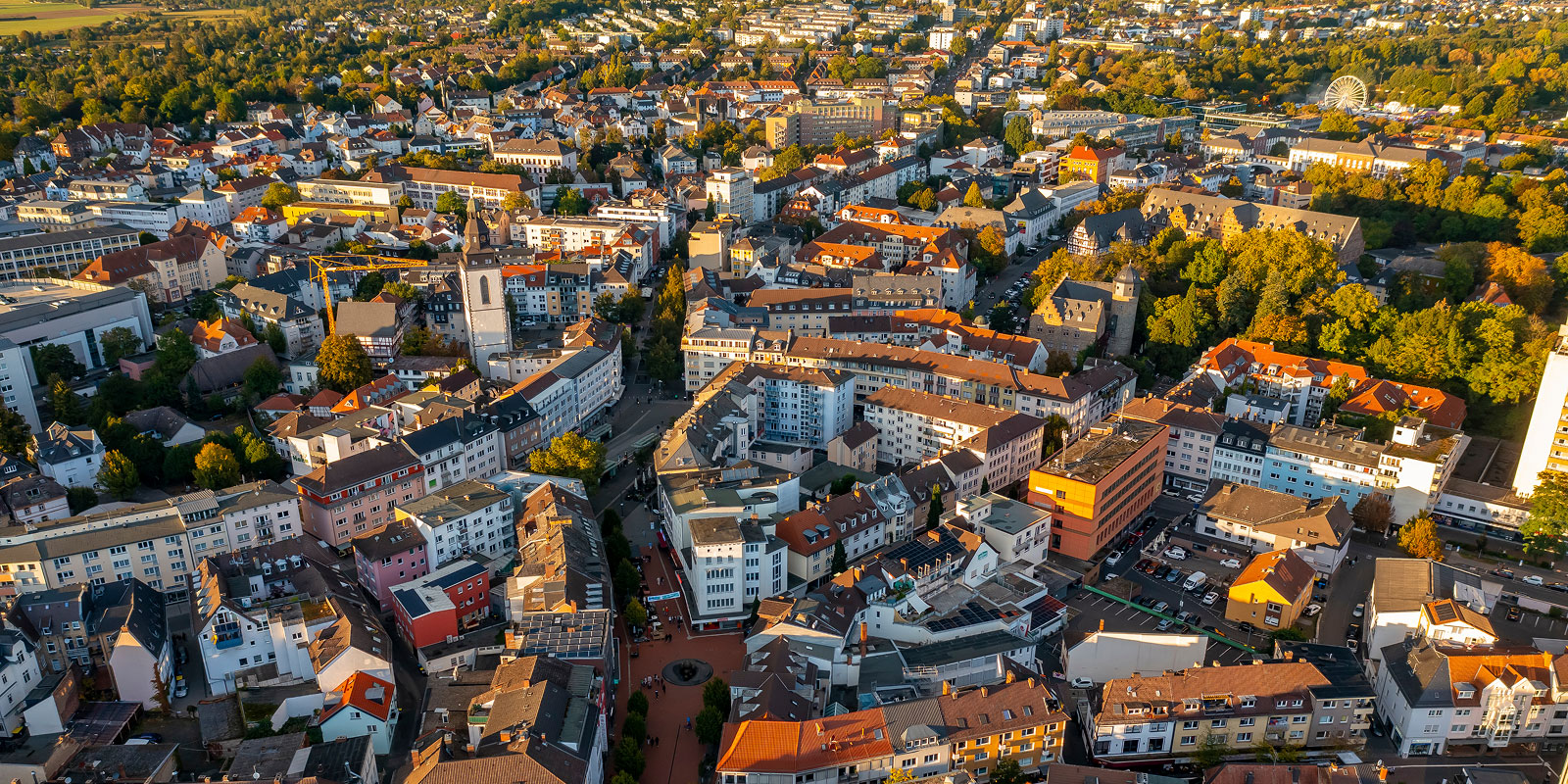 Spannende Stadt In Mittelhessen Bildernull