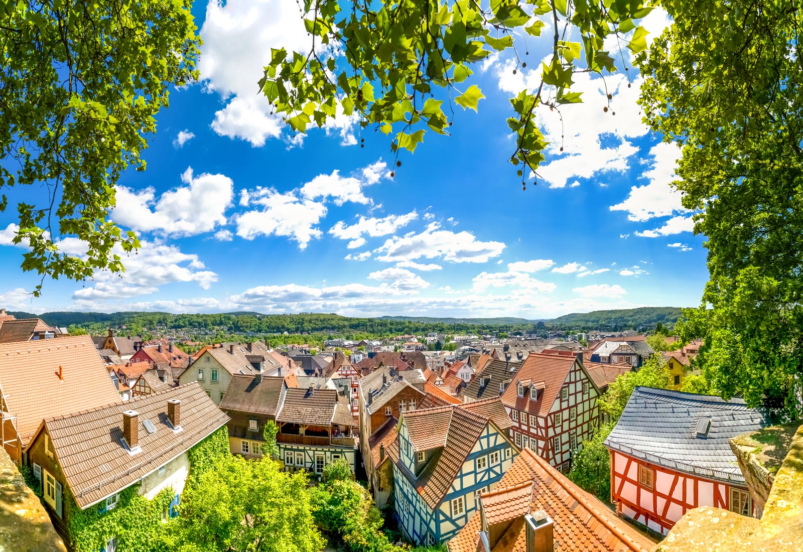 Spannende Stadt In Mittelhessen Bildernull